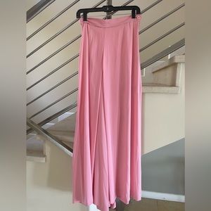 Escada | Skirts | Vintage Escada Pink Wide Leg Pants | Poshmark